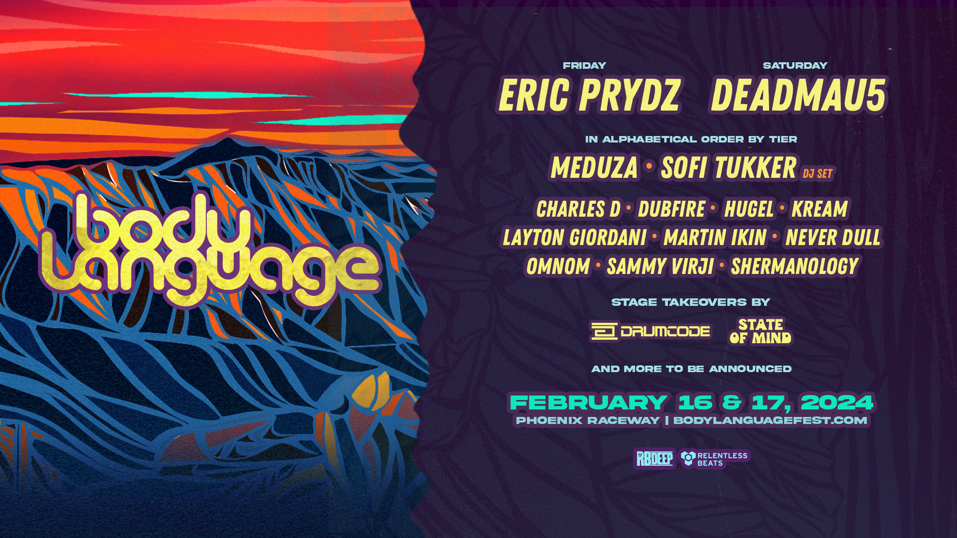 The Body Language Music Festival Coming to Phoenix Raceway in Avondale ...