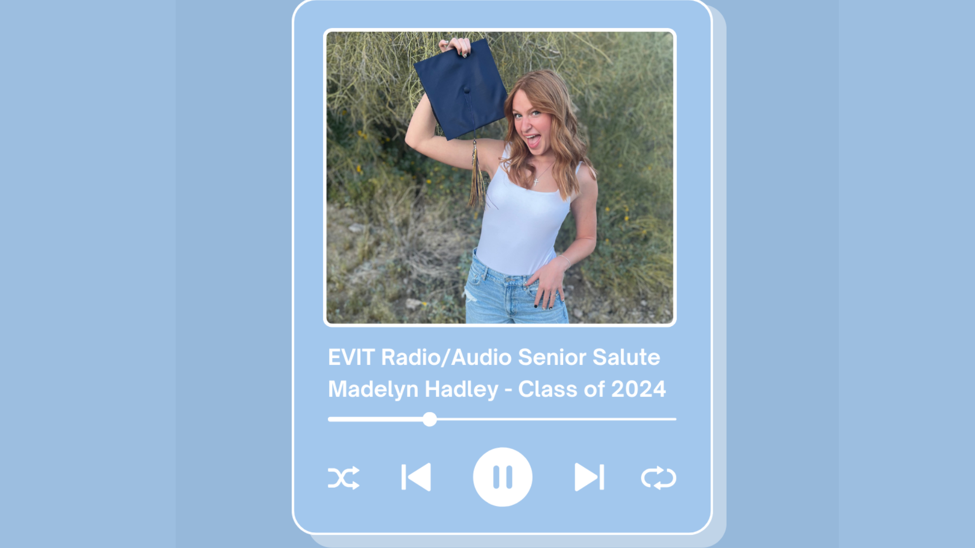 Senior Salute 2024 - Madelyn Hadley" - 88.7 The Pulse