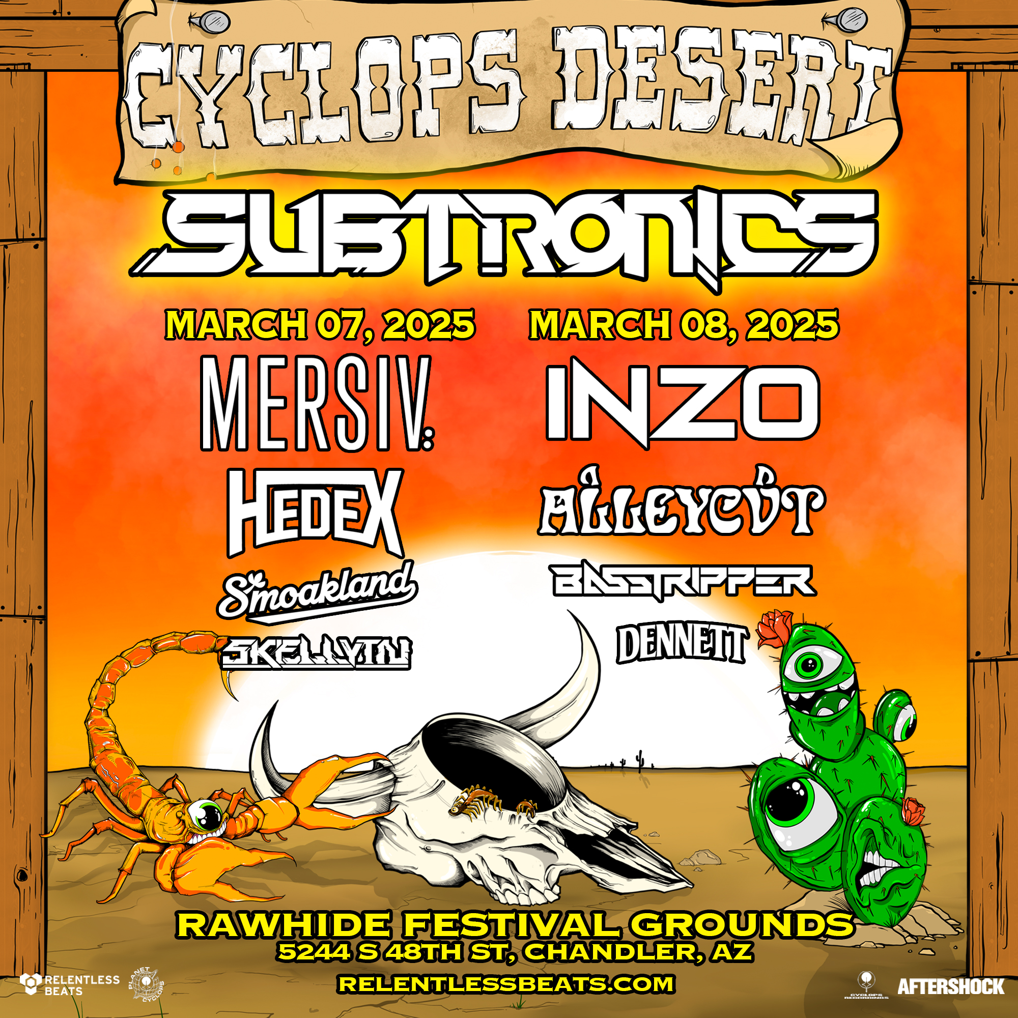Subtronics Cyclops Desert Brings The Bass To Rawhide - 88.7 The Pulse